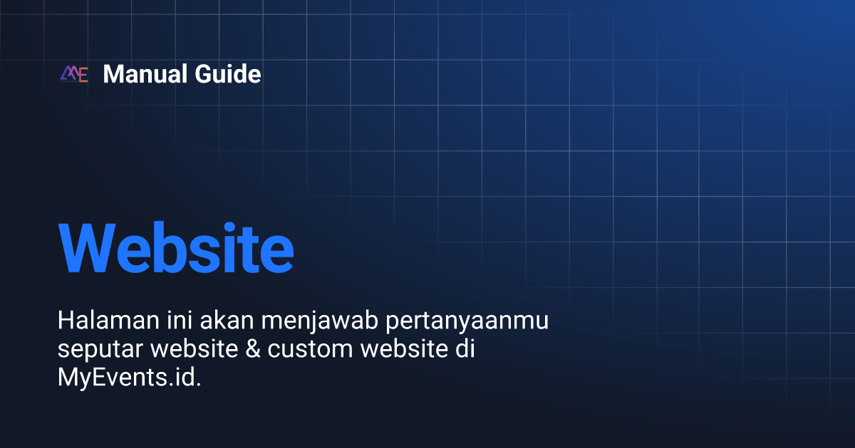 Website | Manual Guide